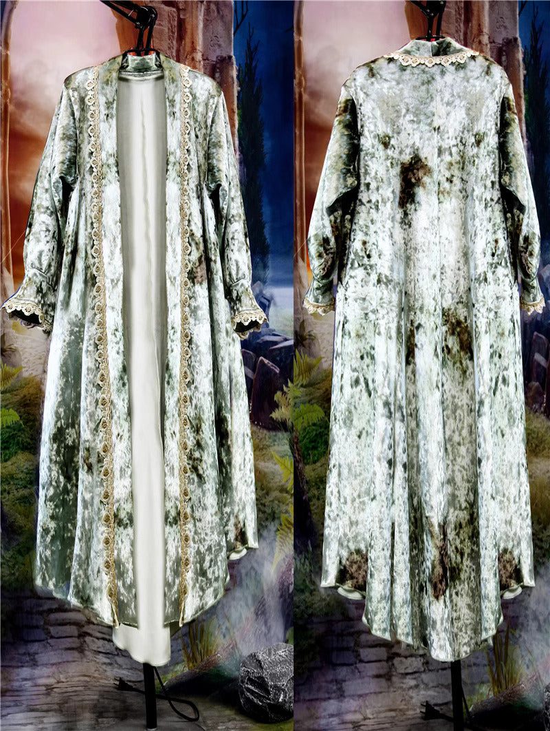 Royalcore Puff sleeves Vintage Velvet Coat – Retro Fairy